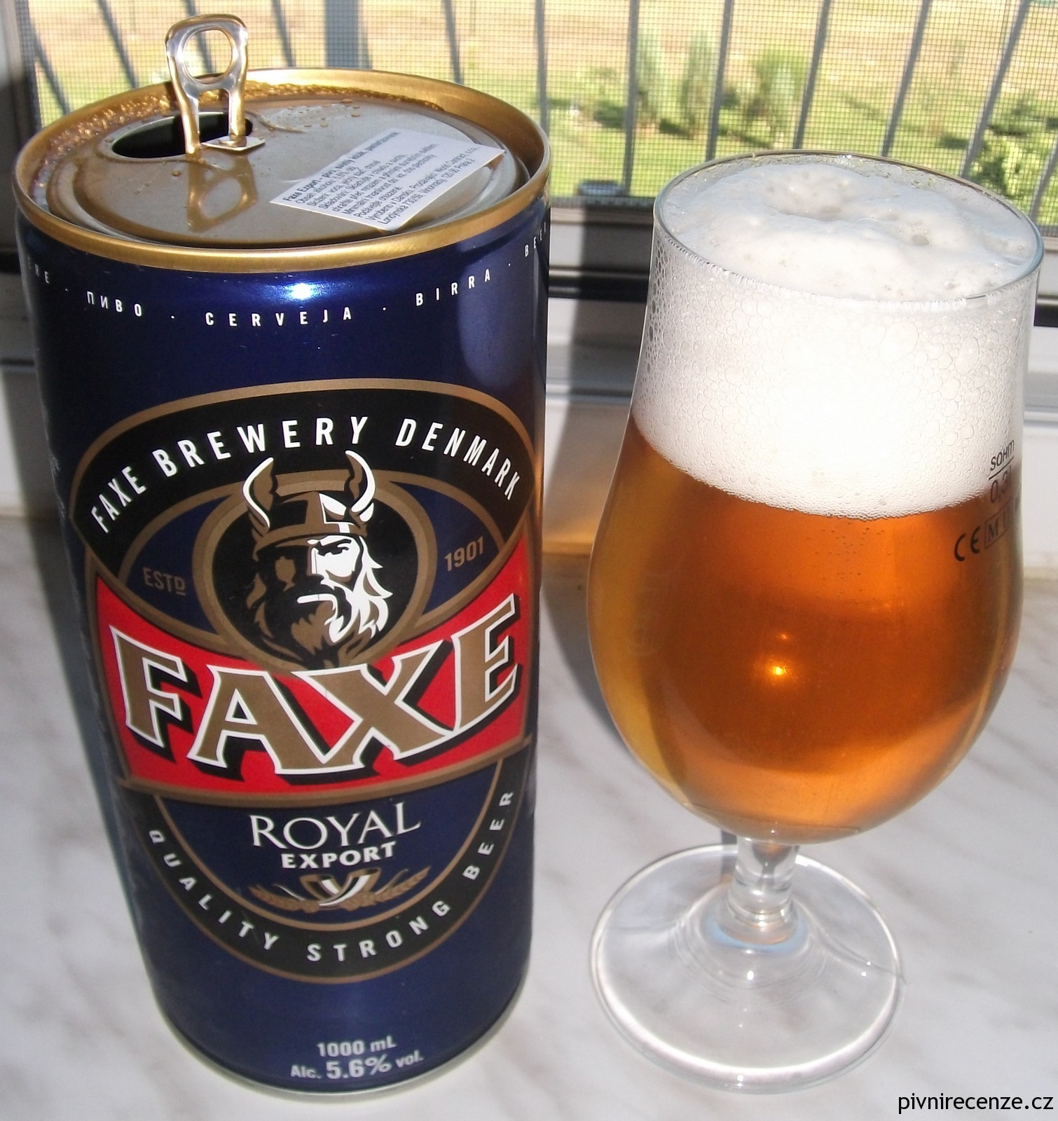 Recenze Faxe Royal Export | PivníRecenze.cz