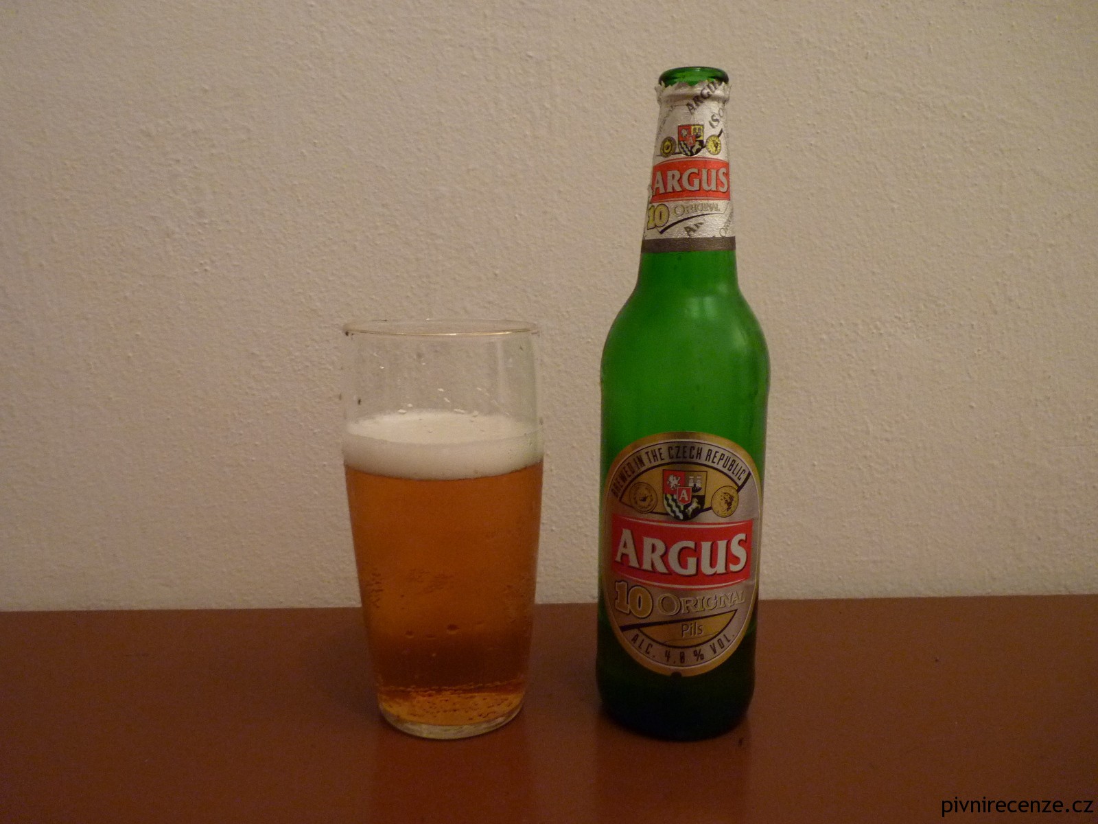 Recenze Argus 10 Original Pils | PivníRecenze.cz