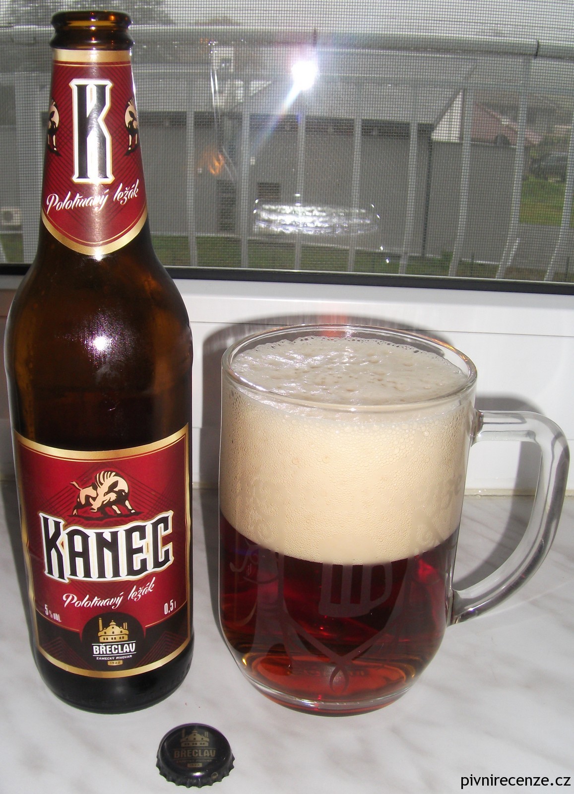 Recenze Kanec polotmavý ležák | PivníRecenze.cz