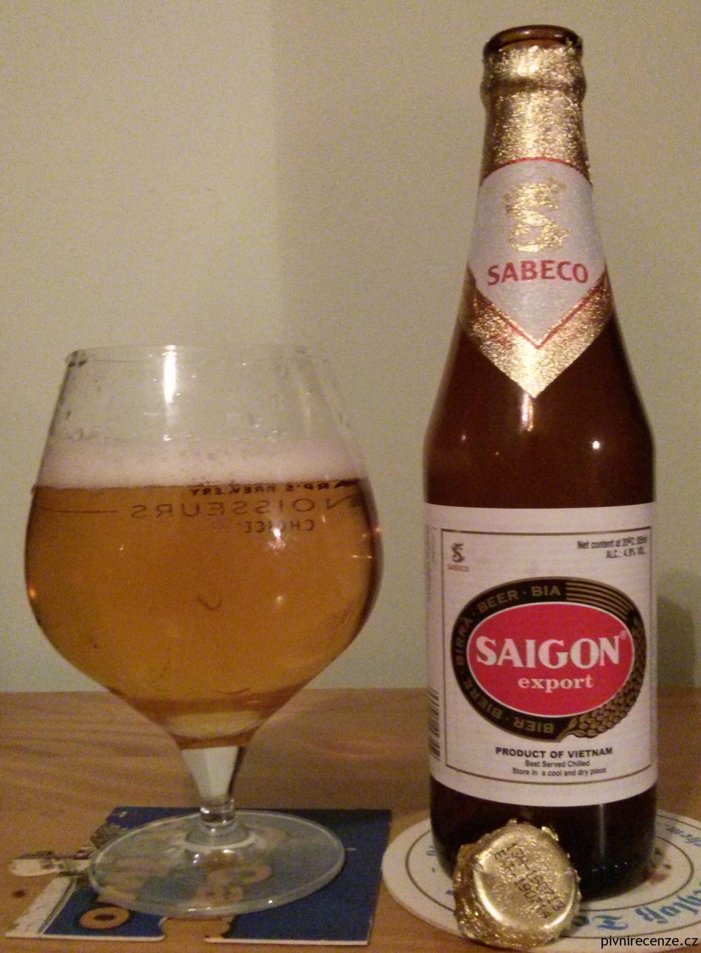 Recenze Saigon Export | PivníRecenze.cz