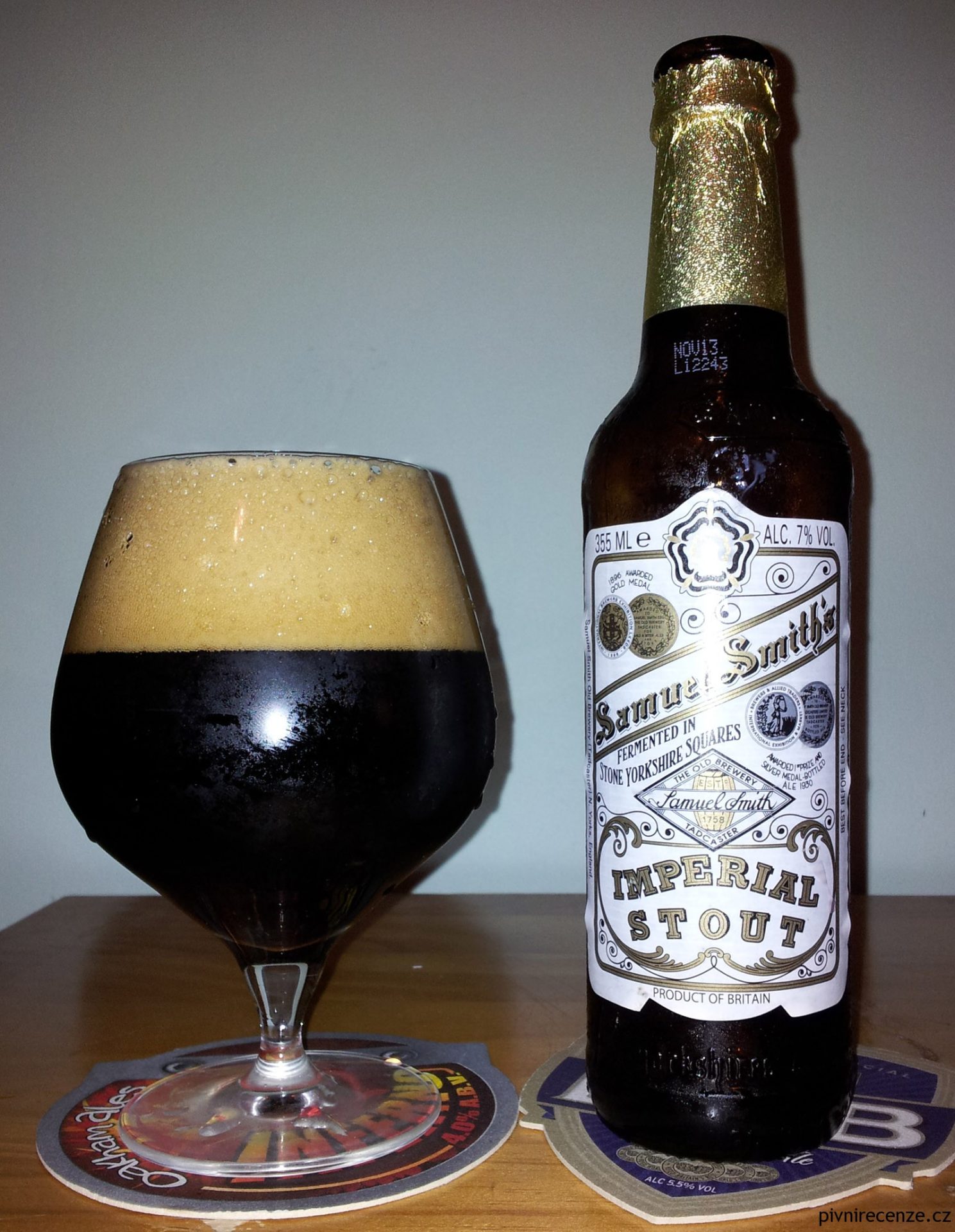 Recenze Samuel Smith Imperial Stout | PivníRecenze.cz