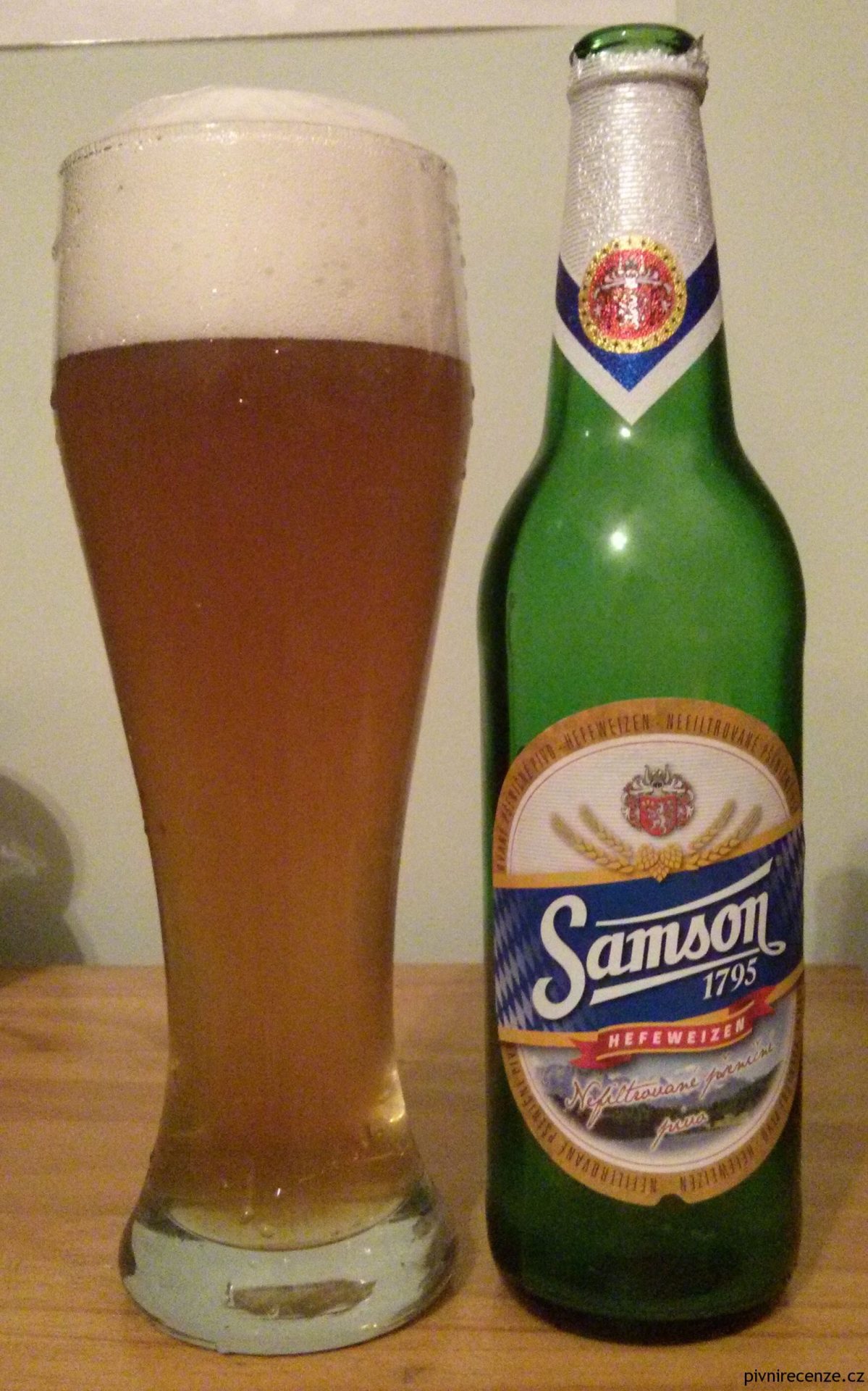 Recenze Samson Hefeweizen | PivníRecenze.cz