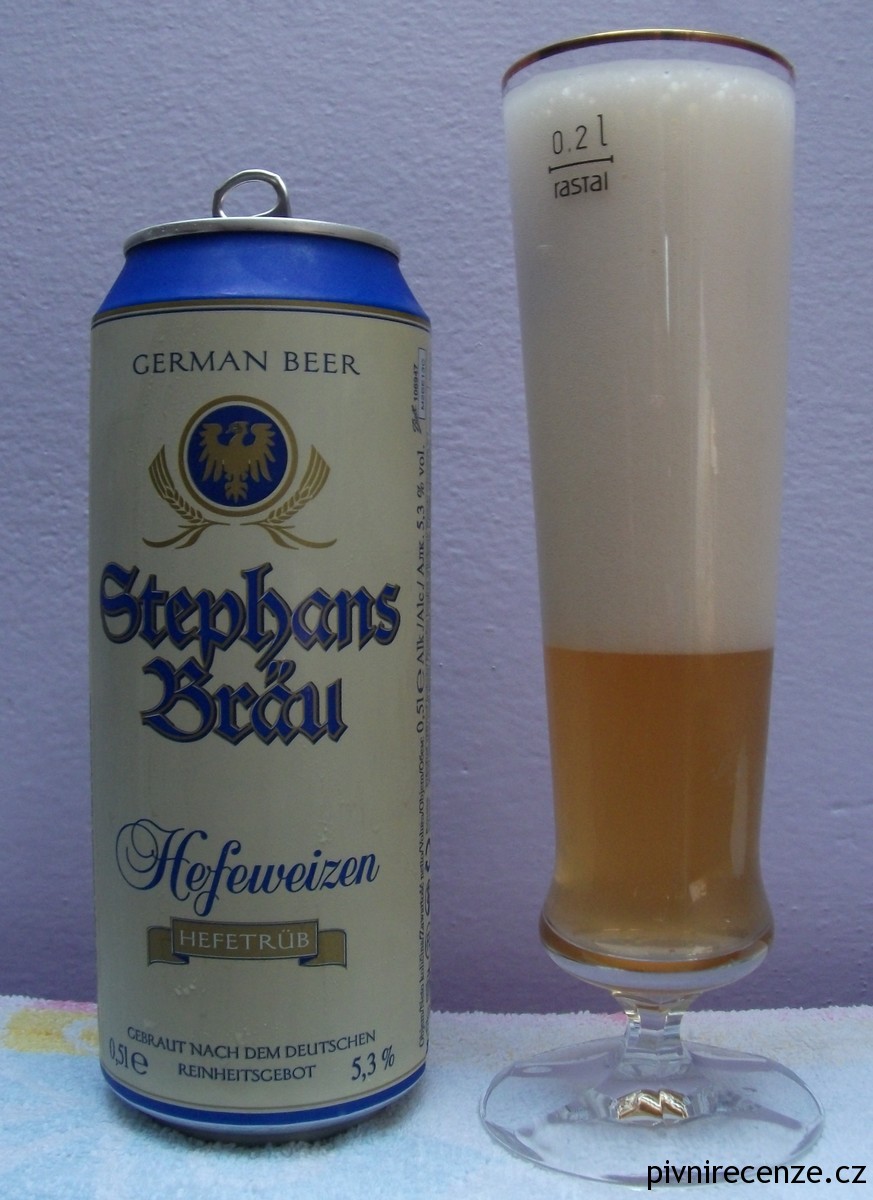Recenze Stephans Bräu Hefeweizen | PivníRecenze.cz