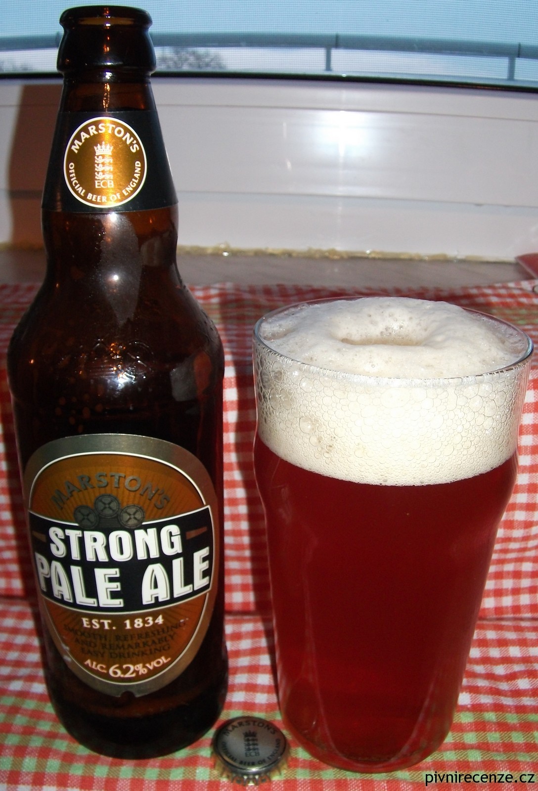 Recenze Marston's Strong Pale Ale | PivníRecenze.cz
