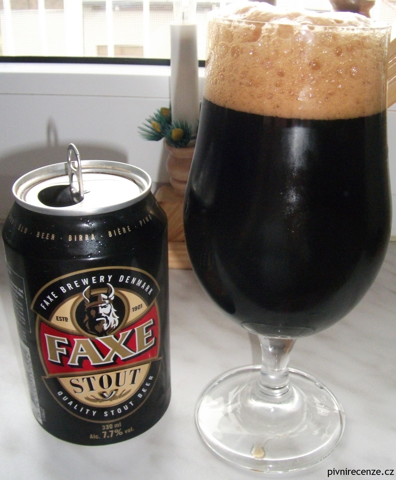 Recenze Faxe Stout | PivníRecenze.cz