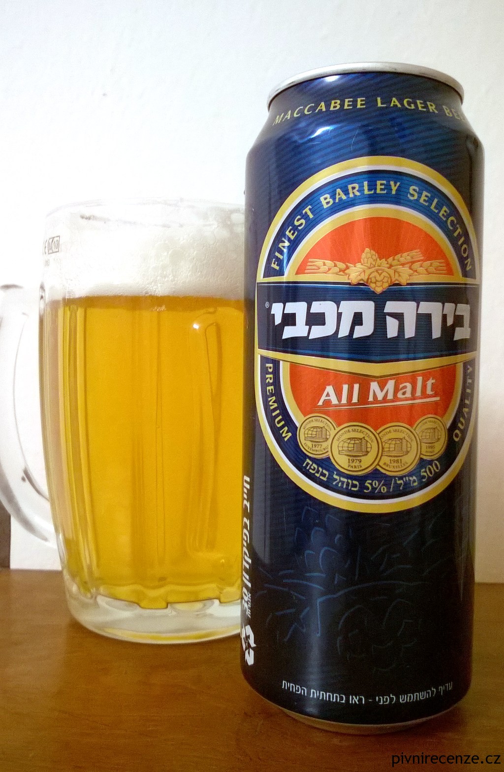 Recenze Maccabee Lager Beer | PivníRecenze.cz